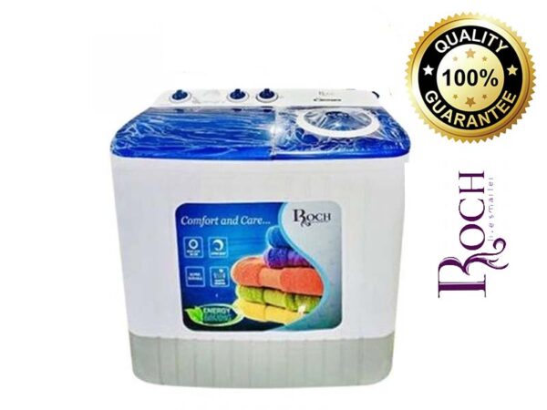 Machine à Laver semi automatique Roch - 5Kg - Lavage et essorage - Anopri